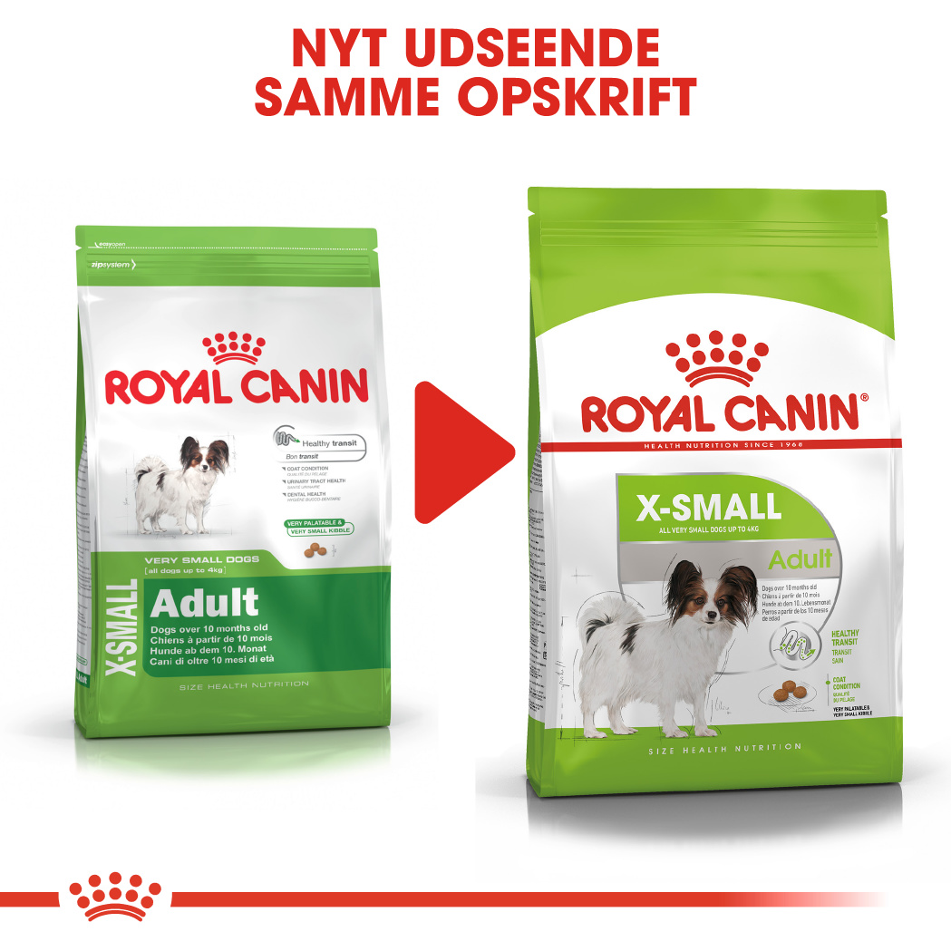 Royal Canin XSmall Adult 1,5 kg.